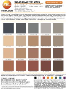 13120-NewLook-Color-Chart-20-Colors - Sealant Depot, INC.